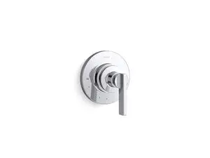 KOHLER Castia By Studio McGee MasterShower Volume Control Valve Trim With Lever Handle Polished Chrome