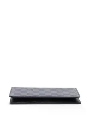 LOUIS VUITTON Brazza Wallet Damier Graphite Small Wallets
