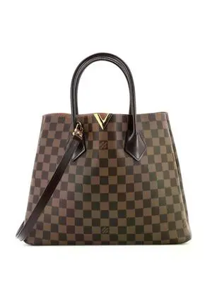 LOUIS VUITTON Kensington Damier Tote Bag - Brown