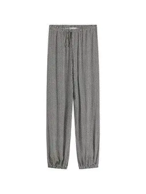 Bondi Born Salema Polka-dot Trousers - White