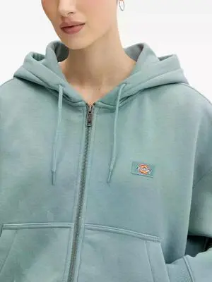 Dickies Oakport Logo-patch Zip-up Hoodie