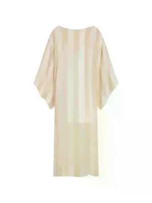Bondi Born Capri Kimono-sleeve Maxi Dress - Neutrals