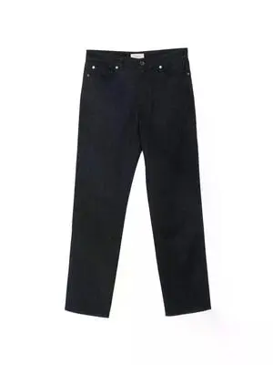 Agnona Straight-leg Jeans In Dark Wash Denim