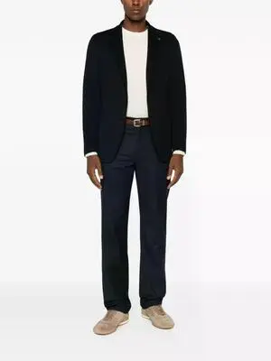 Agnona Straight-leg Jeans In Dark Wash Denim