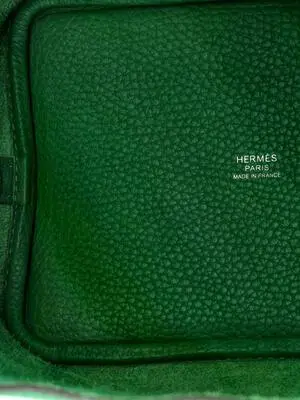 Hermès Monochrome Picotin Lock Bag Clemence Pm Bucket Bag