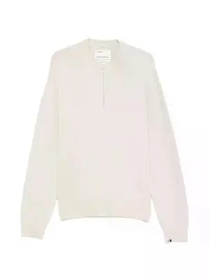 Extreme Cashmere Like Quarter-zip Sweater - Neutrals
