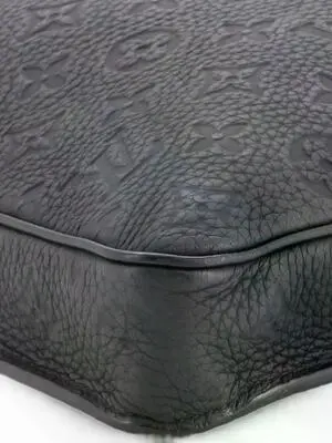 LOUIS VUITTON S Lock Briefcase Monogram Taurillon Leather Business Bag