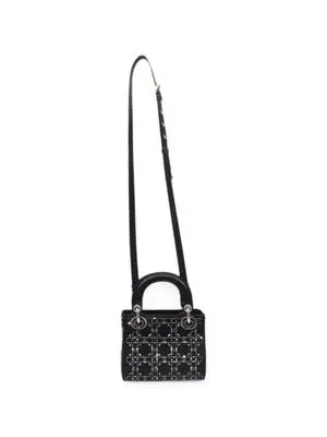 Dior Mini Lady Strass Cannage Tote Bag