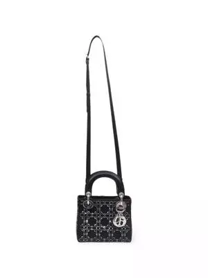 Dior Mini Lady Strass Cannage Tote Bag