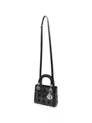 Dior Mini Lady Strass Cannage Tote Bag