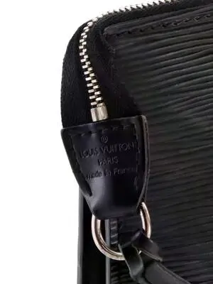LOUIS VUITTON Pochette Accessoires Epi Leather Clutch Bag