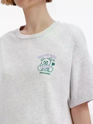 CHOCOOLATE Bear-print Cotton T-shirt