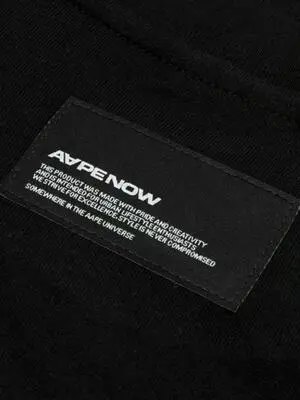 AAPE BY *A BATHING APE Aapenow Moonface Logo-patch T-shirt