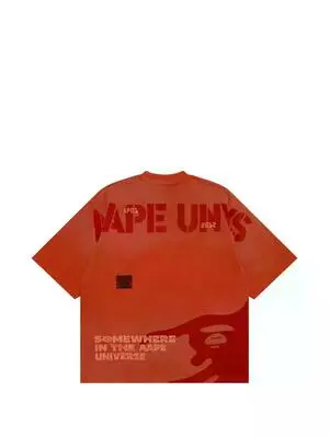 AAPE BY *A BATHING APE Logo-print Cotton T-shirt