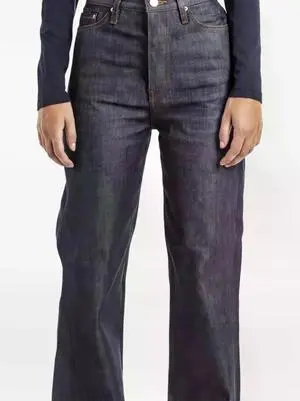 TOTEME Twisted Seam Denim Full Length Rosa Primer