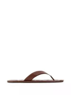 JW Anderson Leaf Quilted Flip-flops