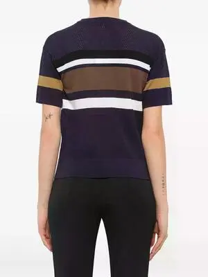 Kenzo Logo-embroidered Striped Sweater