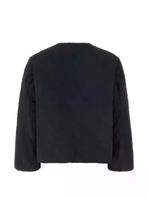 JIL SANDER Quilted Zip-up Jacket - Black