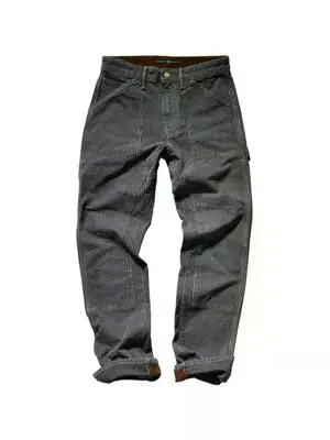 SEVEN Stripe-pattern Carpenter Trousers