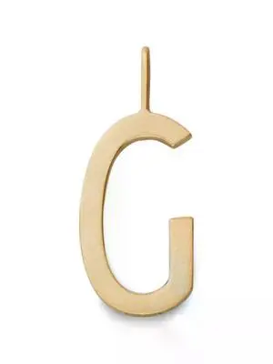 DESIGN LETTERS G Letter-pendant Necklace - Gold