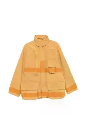 6397 Panelled High-neck Coat