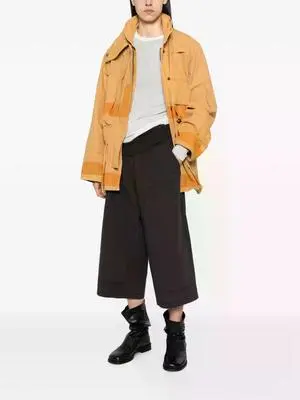 6397 Panelled High-neck Coat