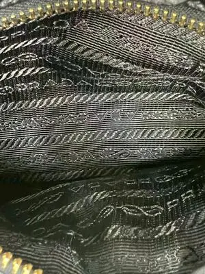 Prada 2010-2026 Tessuto Canapa Logo Tote Bag