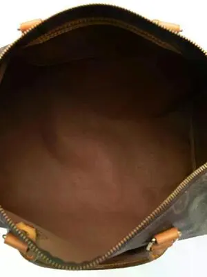 LOUIS VUITTON 2001 Monogram Speedy 35 Boston Bag