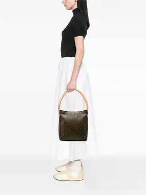 LOUIS VUITTON 2004 Monogram Looping Gm Shoulder Bag