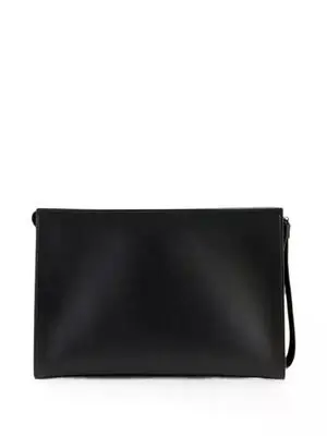 Orciani Leather Clutch Bag