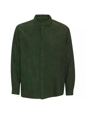 Henrik Vibskov Block Jacquard Cotton Shirt - Green