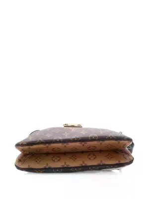 LOUIS VUITTON Twinny Handbag Monogram Canvas And Reverse Monogram Canvas With Leather Shoulder Bag