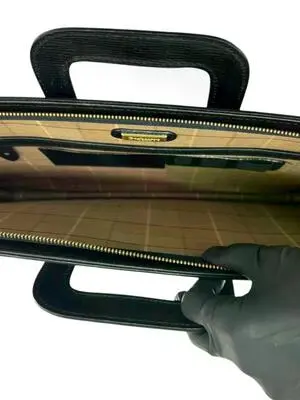 Burberry 20th Century Calf Leather Business Bag