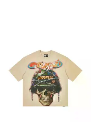 GODSPEED Graphic-print T-shirt - Neutrals