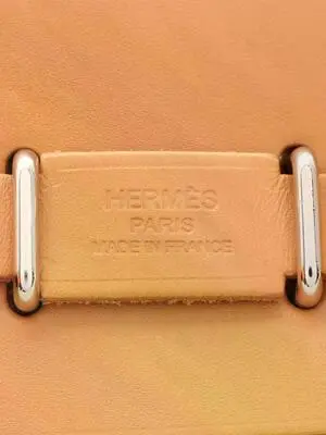 Hermès 2025 Military Toile And Vache Hunter Herbag Zip 20 Crossbody Bag - Brown