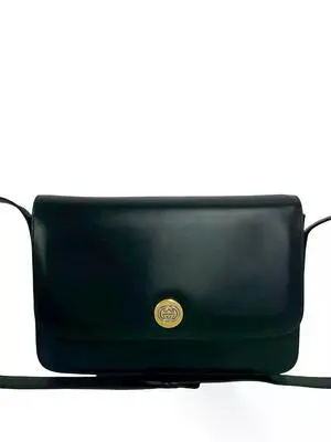 Gucci 2000-2015 Calfskin Crossbody Bag - Blue