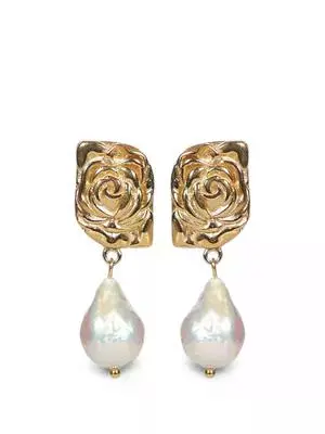 Magda Butrym Rose-detail Earrings