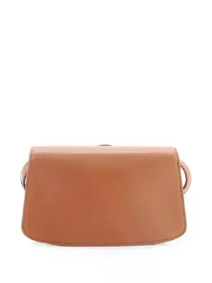 THE ROW Sofia Leather East West Crossbody Bag - Brown