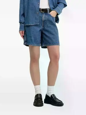 Dickies 993 Carpenter-style Denim Shorts - Blue