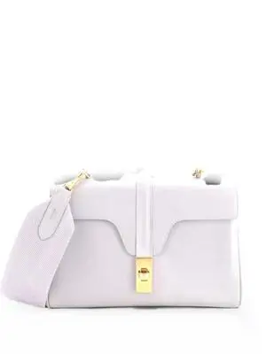Celine Soft 16 Bag Smooth Calfskin Teen Shoulder Bag - Blue