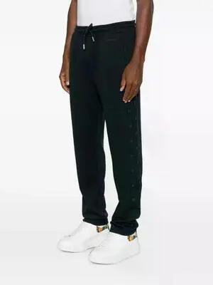 Karl Lagerfeld Logo-embroidered Drawstring Track Pants - Blue