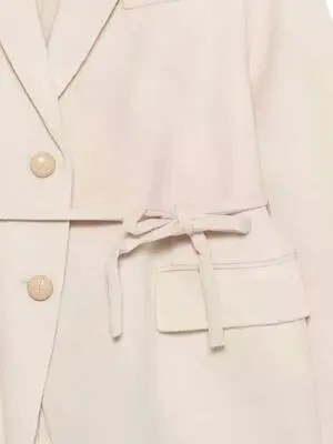SEMICOUTURE Belted Wool Coat