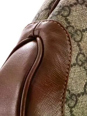 Gucci Jackie 1961 Gg Coated Canvas Small Hobo Bag