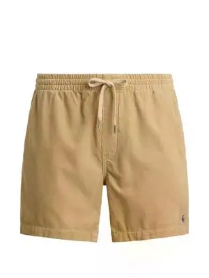 Polo Ralph Lauren Corduroy Logo-embroidered Short - Neutrals