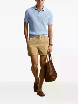 Polo Ralph Lauren Corduroy Logo Embroidered Shorts