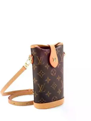 LOUIS VUITTON Fold Me Pouch Monogram Canvas Crossbody Bag - Brown