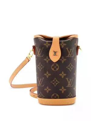 LOUIS VUITTON Fold Me Pouch Monogram Canvas Crossbody Bag - Brown