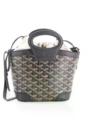 Goyard Beluga Bag Coated Canvas Mini Tote Bag - Black