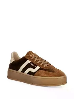 Gant Suede Panelled Sneakers