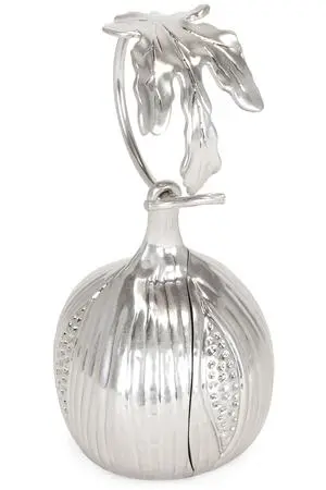 Cult Gaia Fico Pomegranate Wristlet Bag - Antique Silver